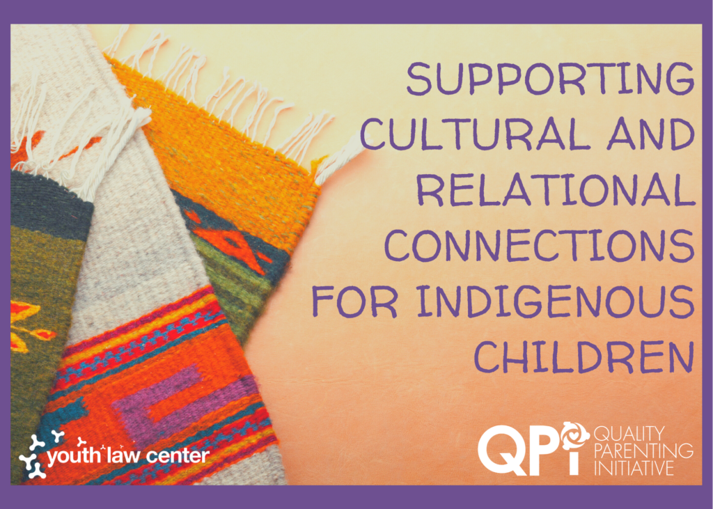QPI Webinar: Supporting Cultural and Relational Connections for ...